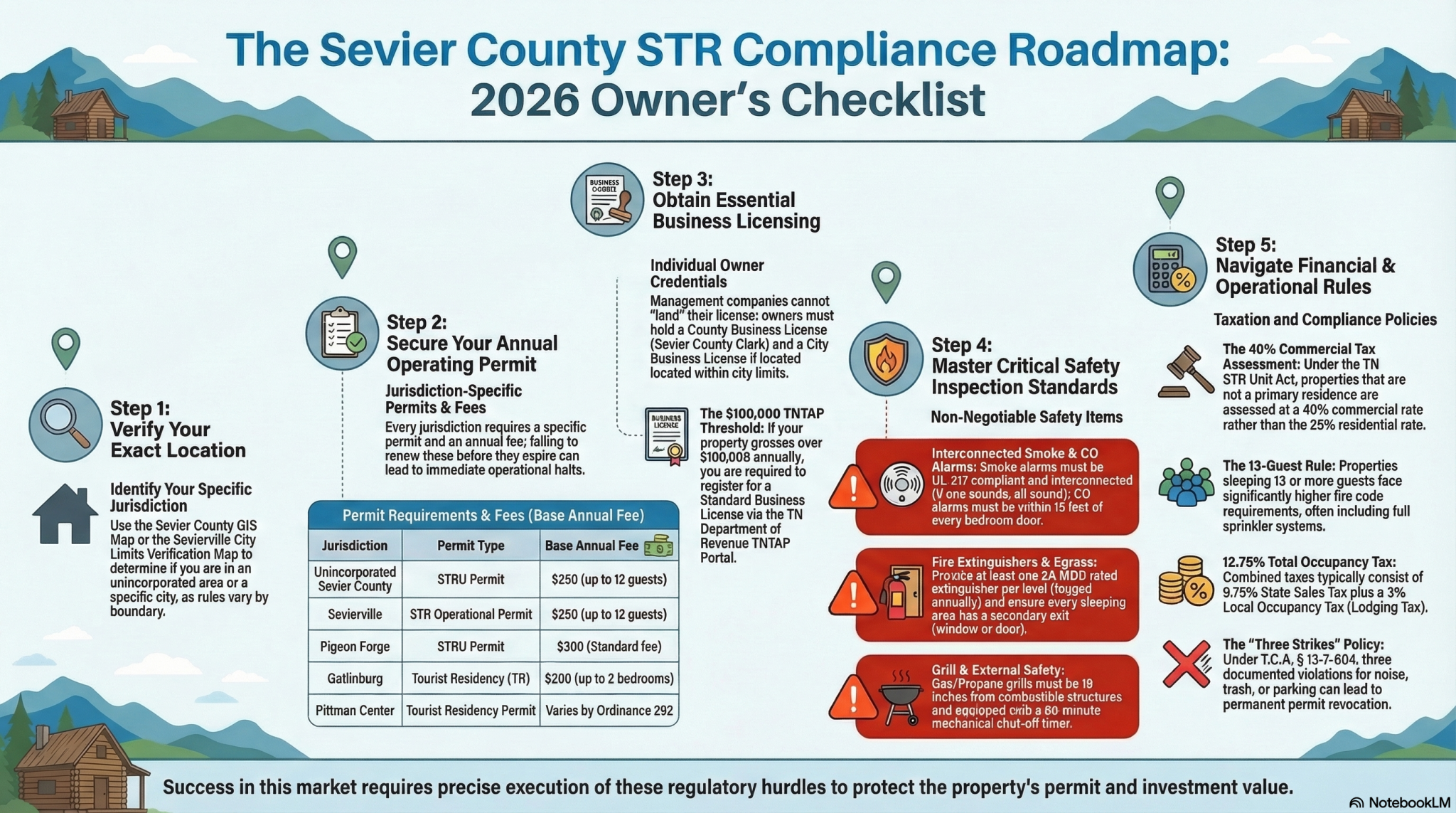 Sevier County Short-Term Rental (STR) Guide (2026) - SkyRun
